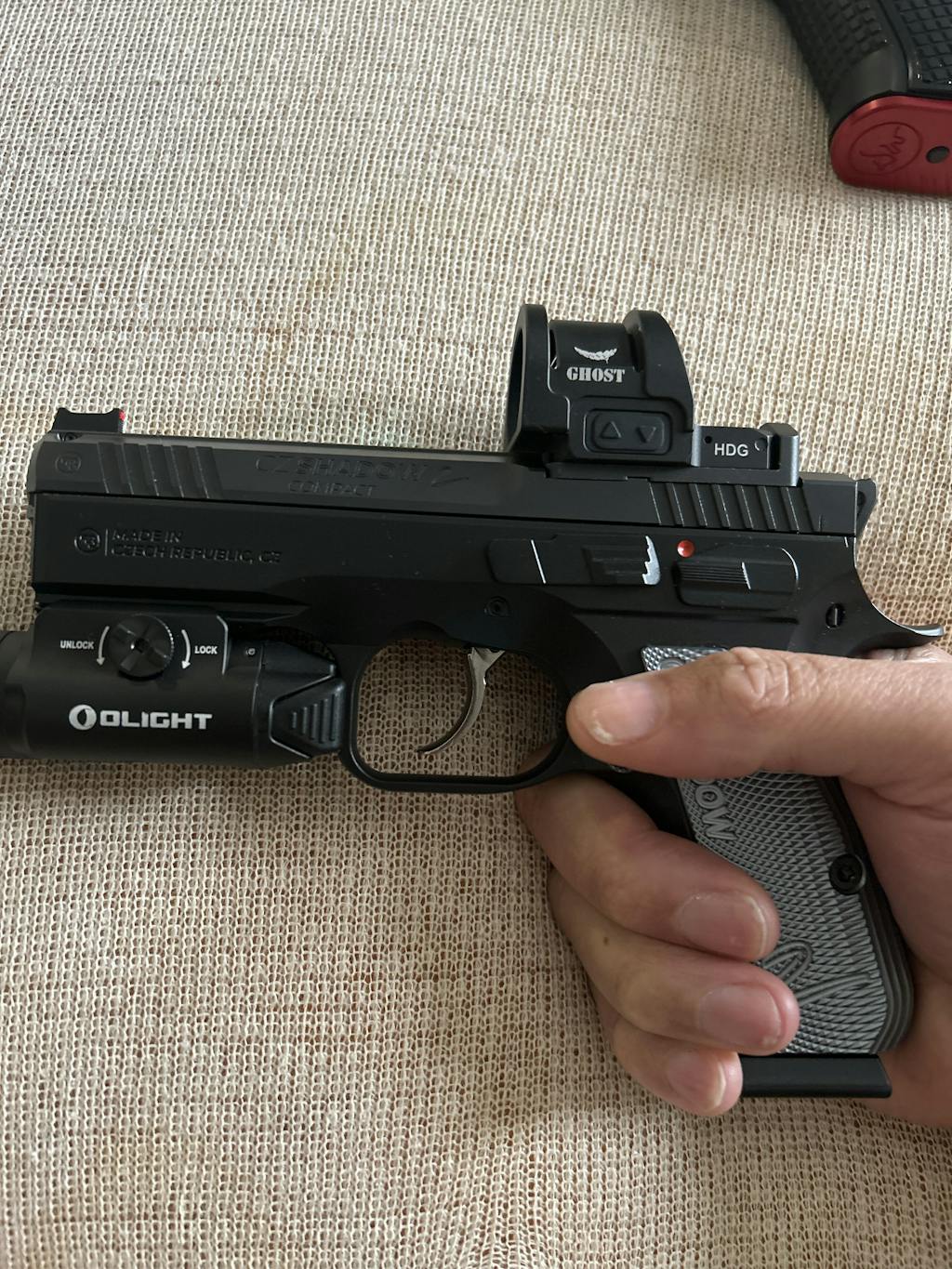 Cyelee GHOST HDG Red Dot – Oversized Window Optic with Drop-Proof ...