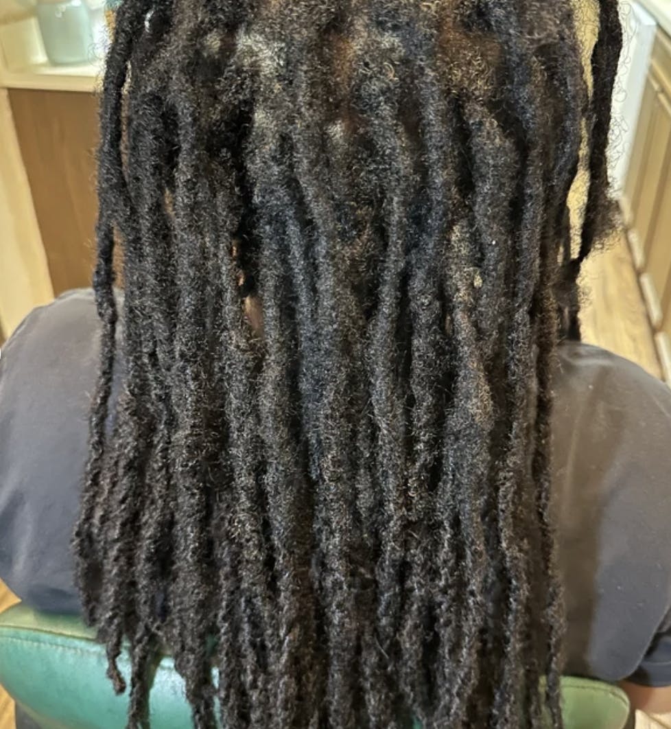 Premium Anwi Textured Loc Extensions- Handmade 100% Human Hair – D.E