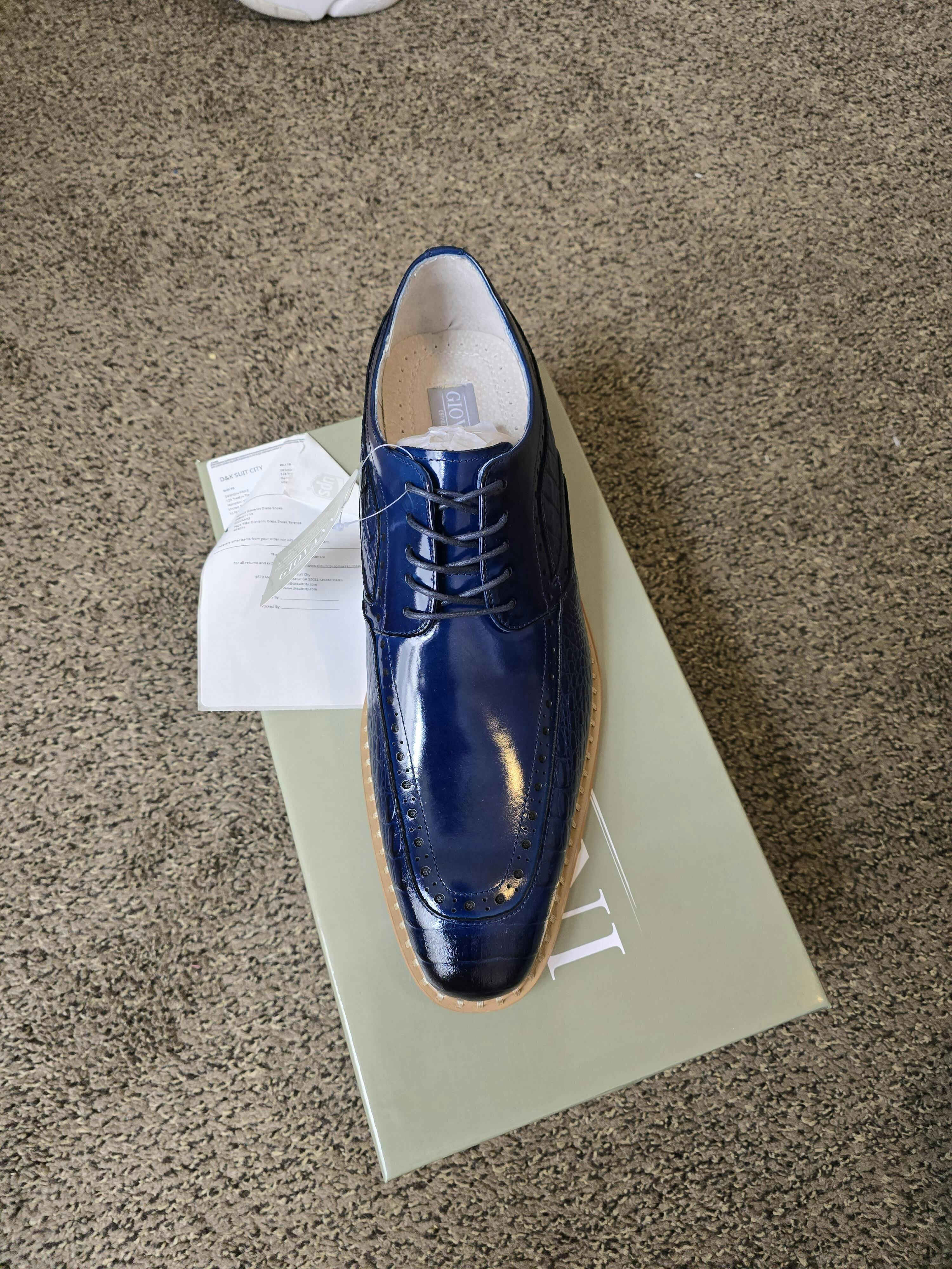 7018 Royal After Midnight Satin Slip On – D&K Suit City