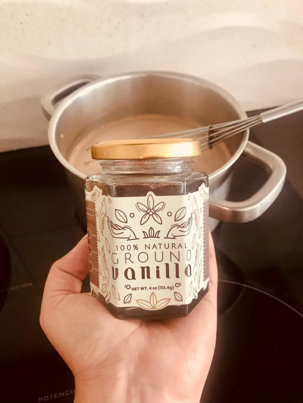 100% Natural Ground Vanilla - Pure Tahitian Vanilla Bean Powder ...