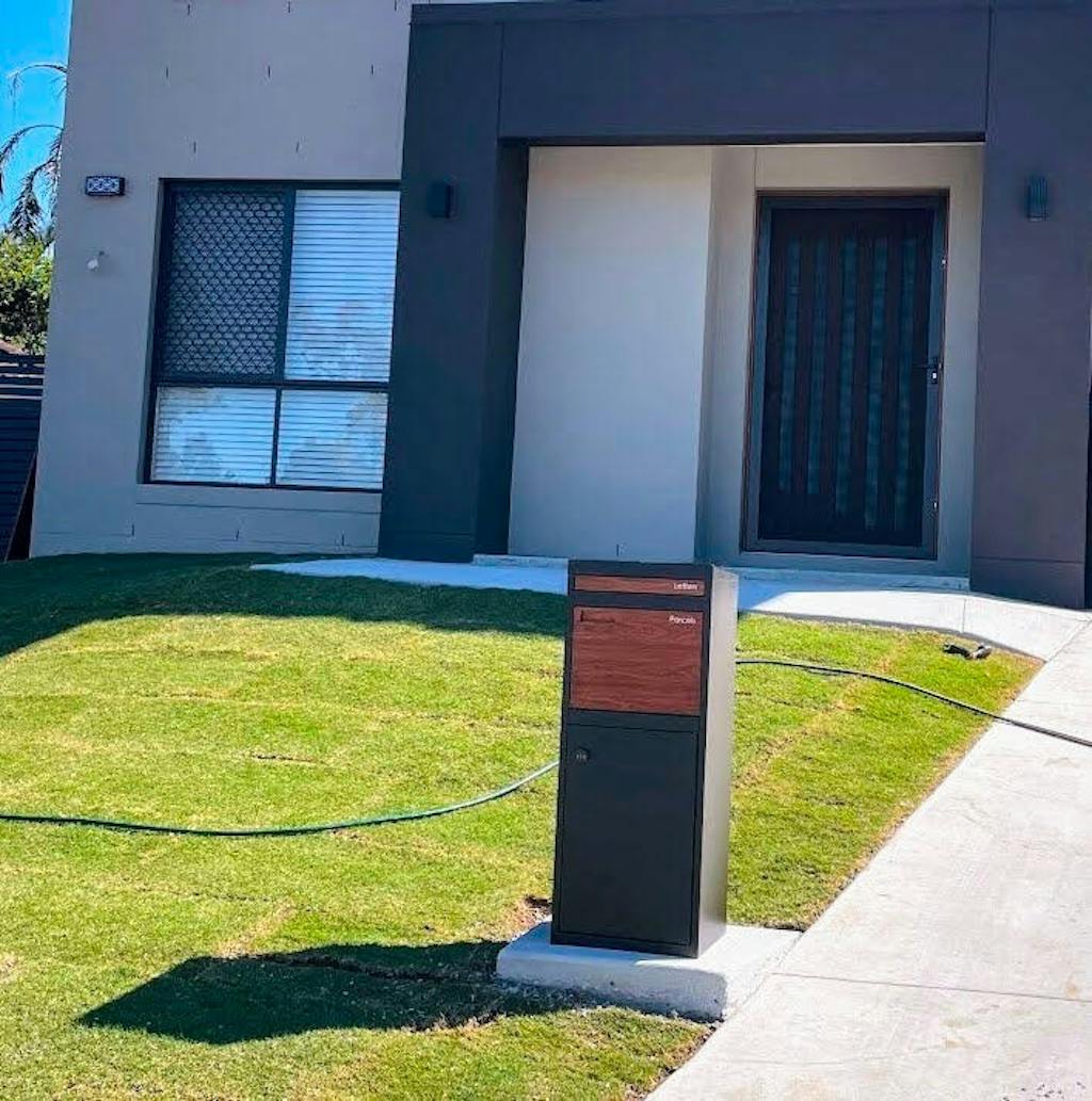 Parker Parcel Letterbox (Charcoal) – Dagood Letterboxes