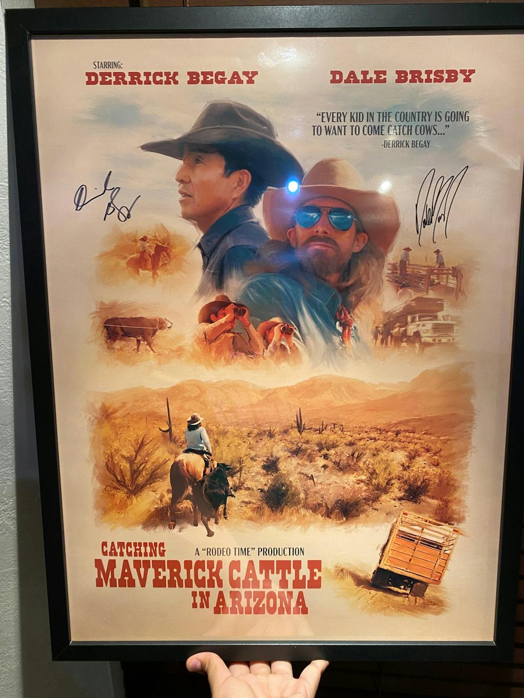 *Signed* Catching Maverick Poster