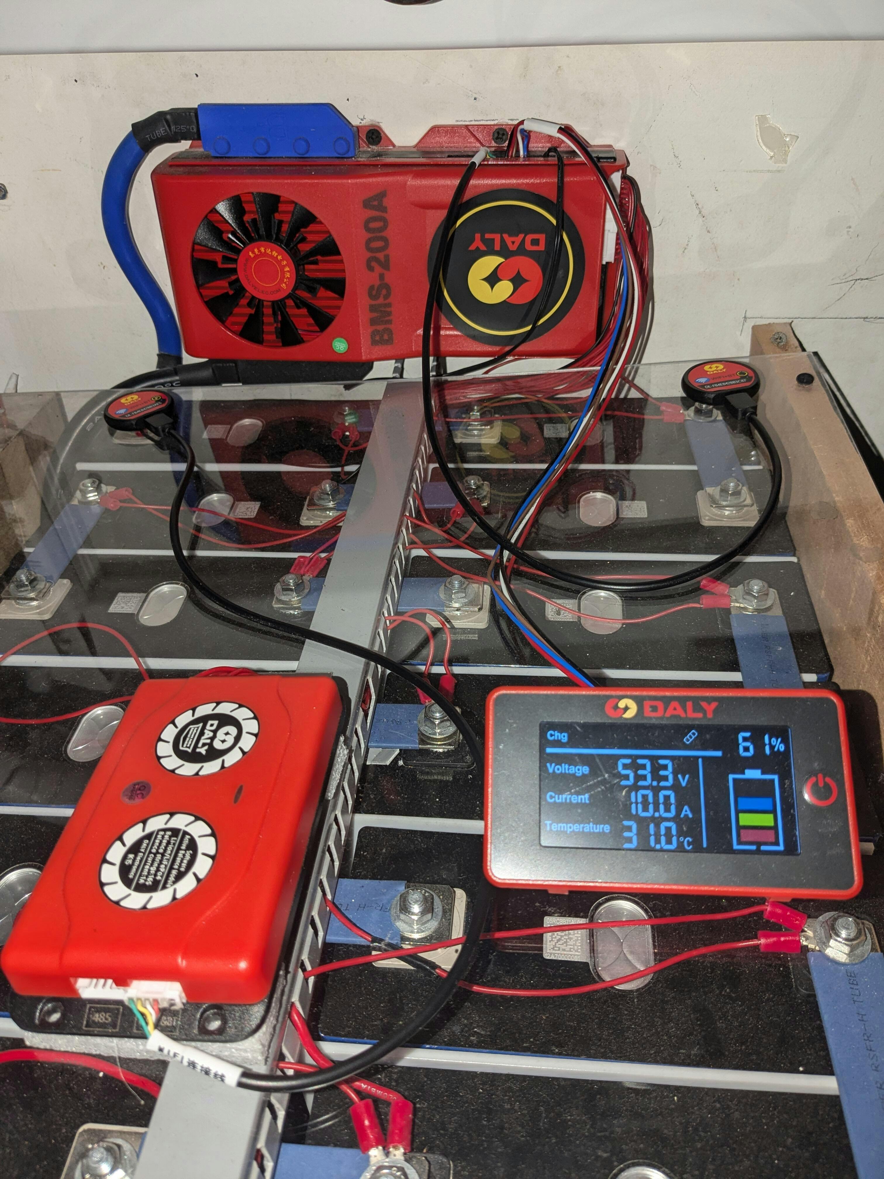 Daly Smart BMS lifepo4 Li-ion Accessories 3s to 24s 30A to 500A 4s 12V 100A 8s 24V 16s 48v – daly