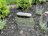 Handmade River Stone Bird Bath for Balcony, Patio, Garden or Yard ...