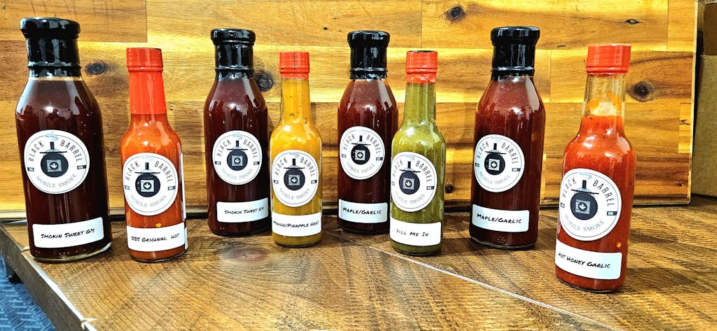 Glass Sauce Bottle with Ring Neck | 12 oz in Canada | Dancing Bee Equipment