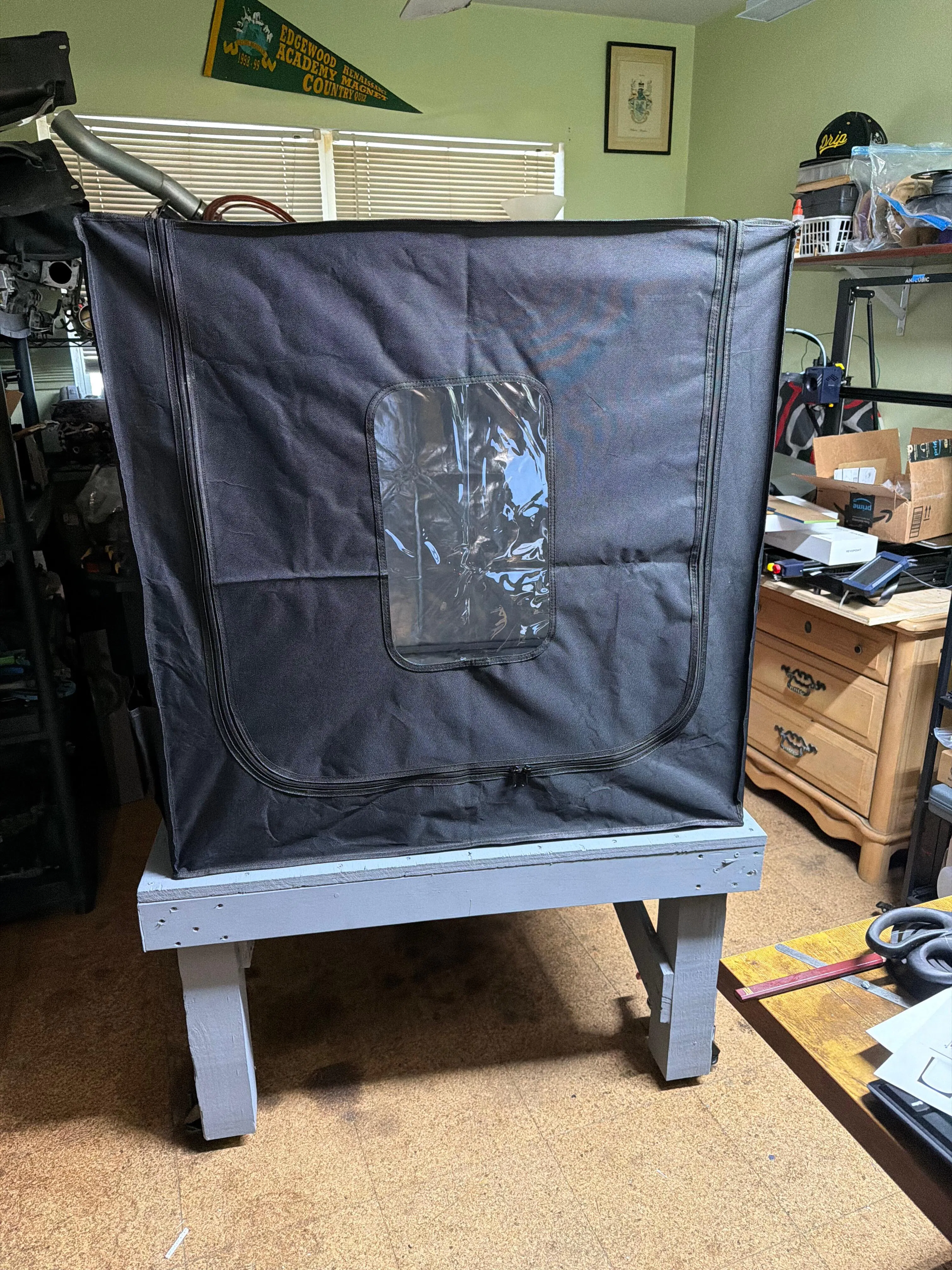 3D printer tent enclosure for Kobra 3 Max, Kobra Max 2, Neptune 4 Max ...