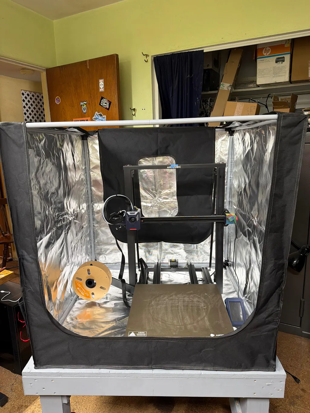 3D printer tent enclosure for Kobra 3 Max, Kobra Max 2, Neptune 4 Max ...