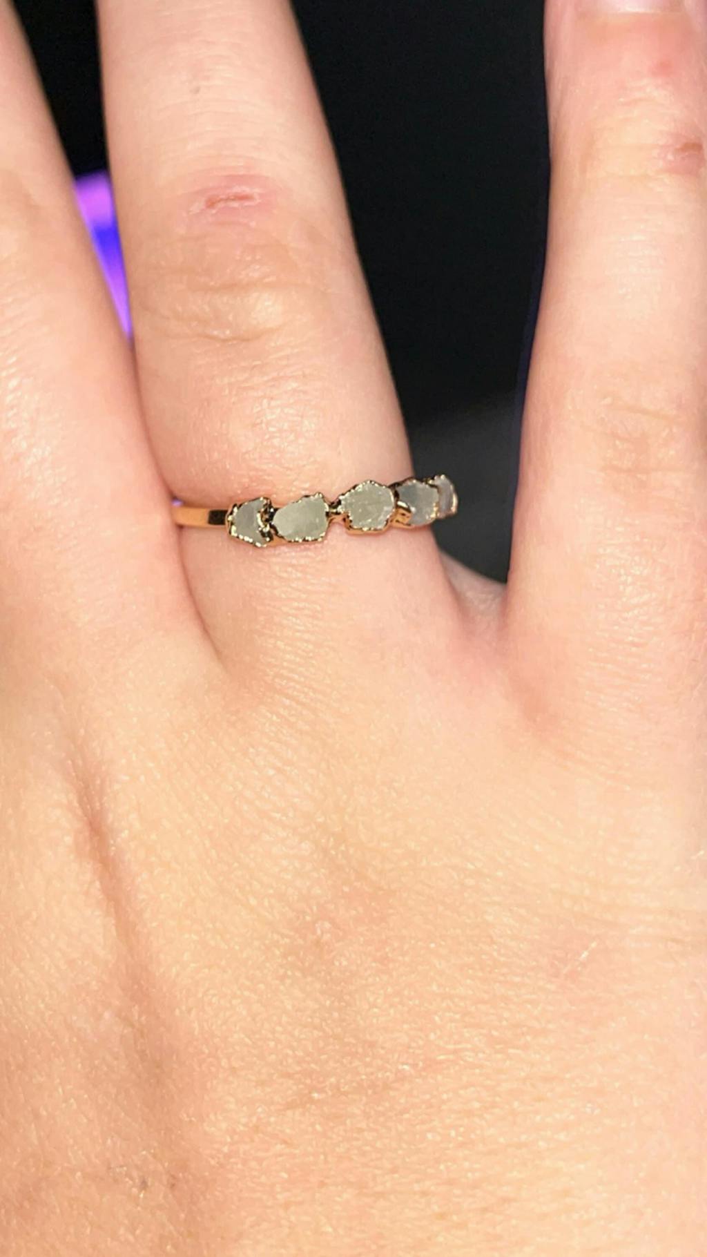 White Sapphire Whisper Ring – Dani Barbe