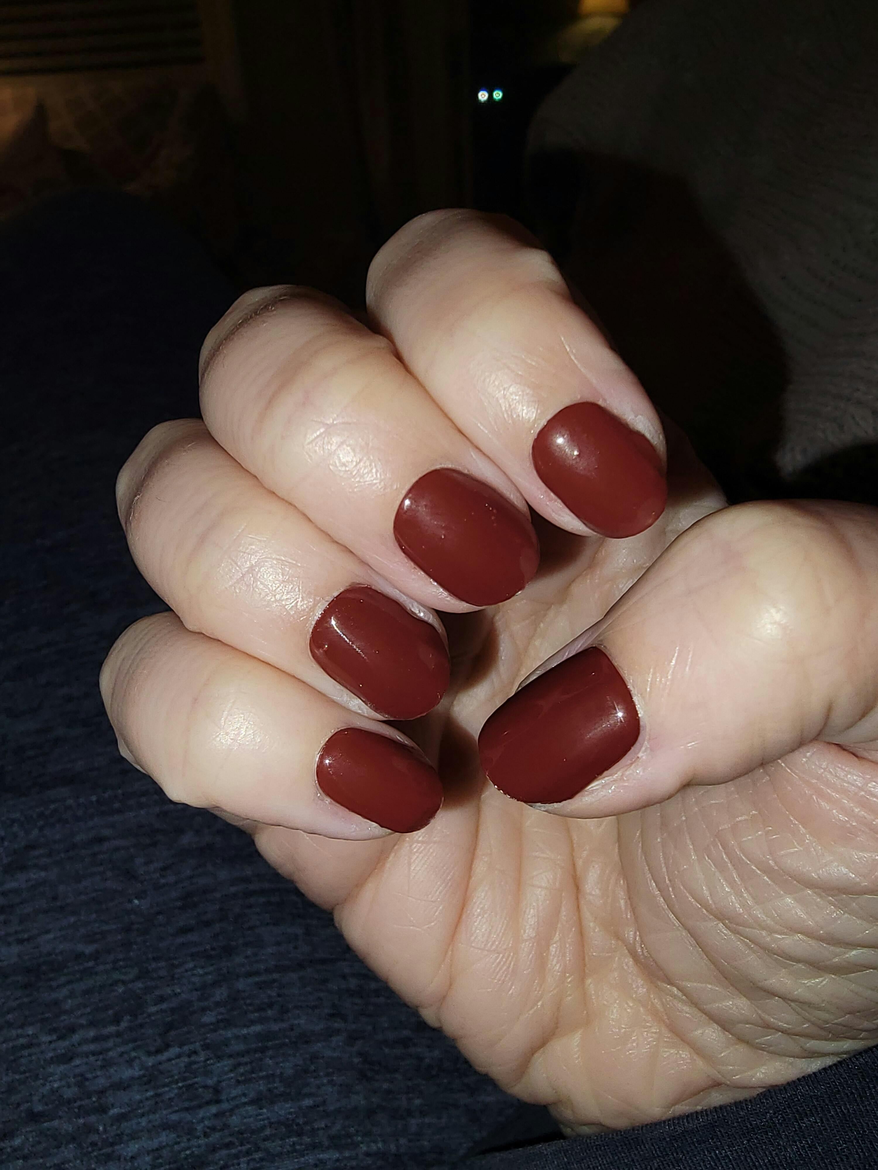 Deep Red Ruby Gemstone Shade Gel Nails | Ruby Reverie | Danni & Toni