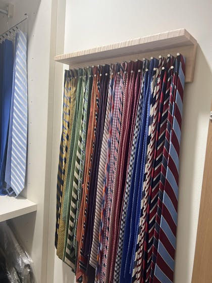 Custom Handcrafted Wood Tie Racks & Pocket Square Organizers – Dapper ...