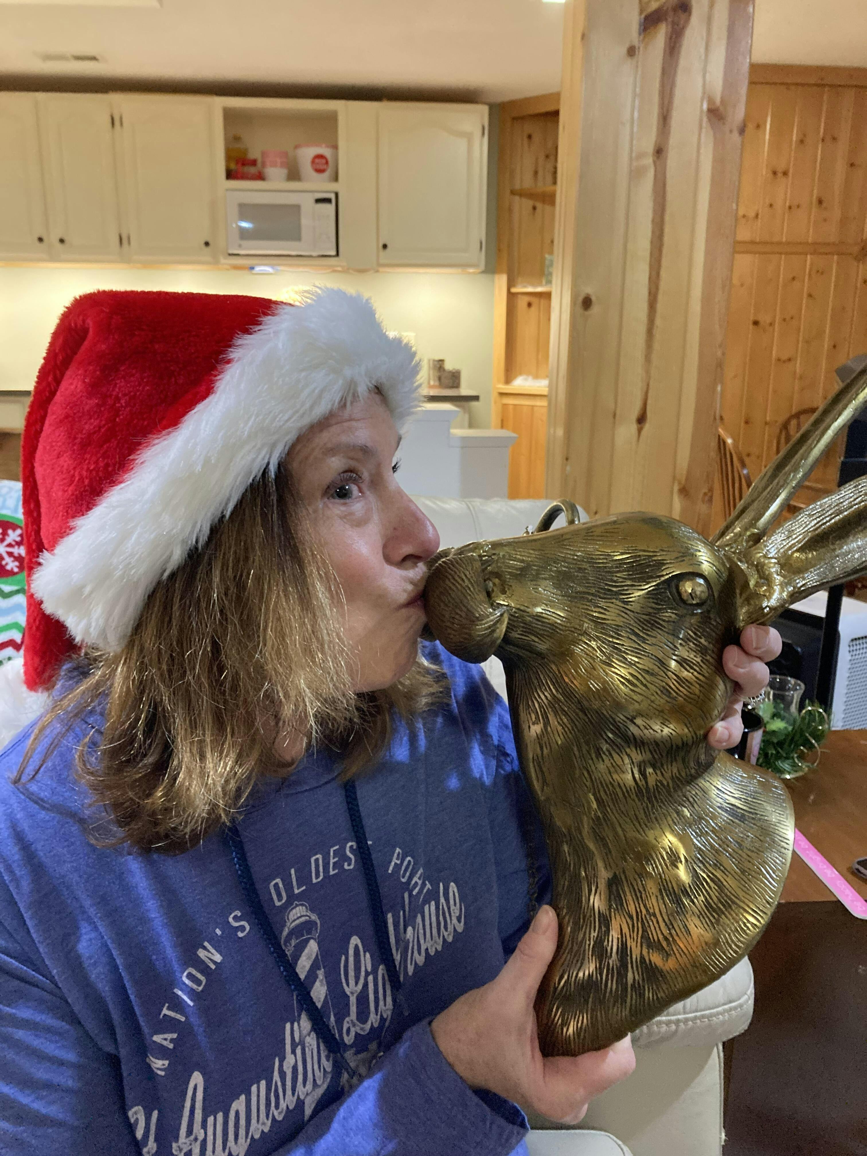 Eric + Eloise Collection - Eric the Hare Rabbit Monocle Bronzed Alumin ...