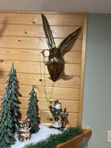 Eric + Eloise Collection - Eric the Hare Rabbit Monocle Bronzed Alumin ...