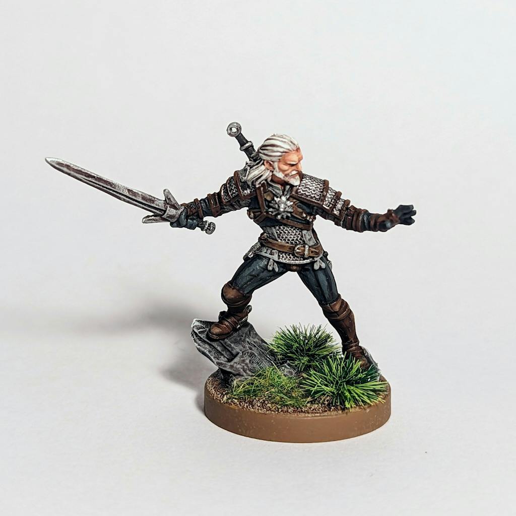 The Witcher Miniatures (70001 Geralt, Yennefer, Dandelion) | 3 TTRPG G ...