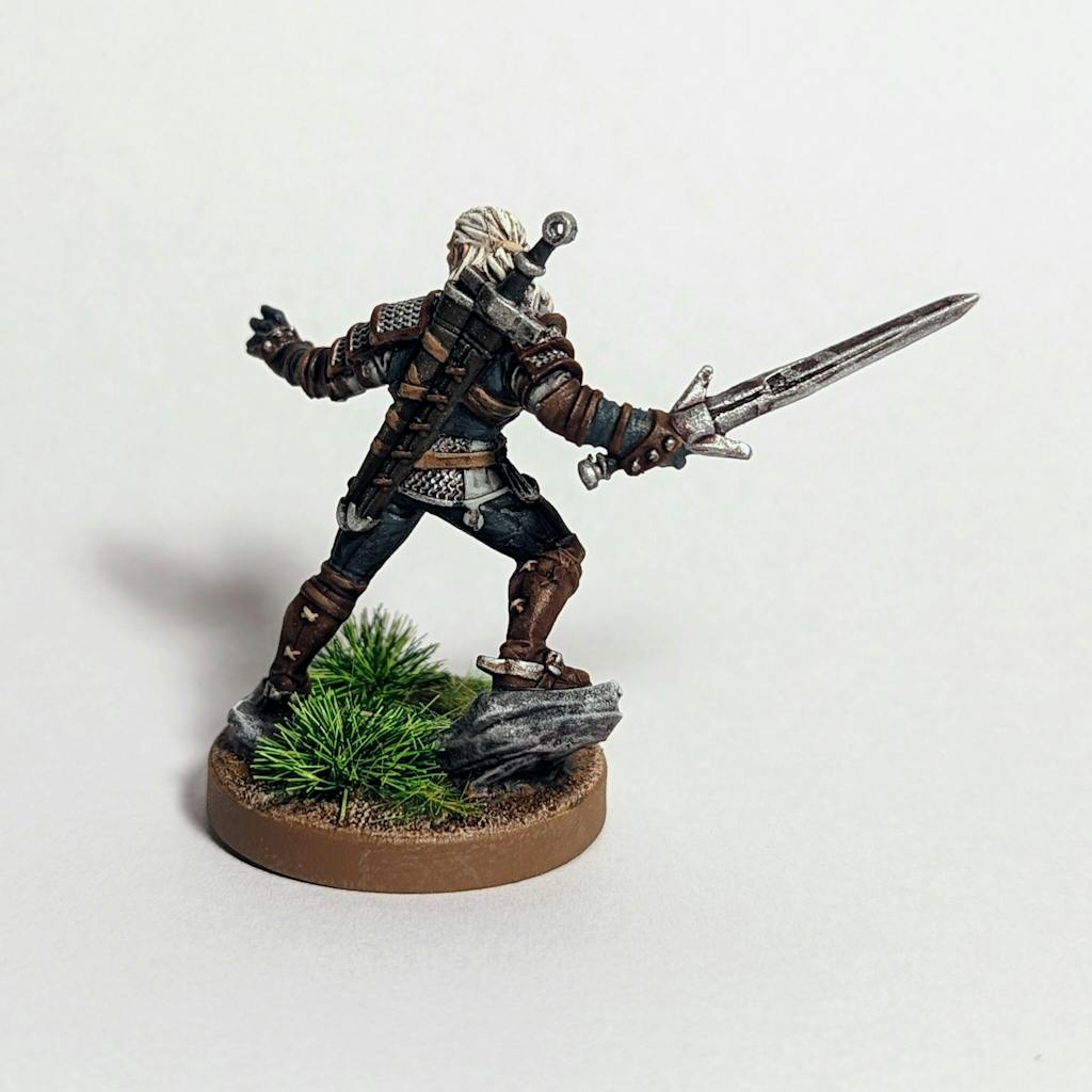 The Witcher Miniatures (70001 Geralt, Yennefer, Dandelion) | 3 TTRPG G ...