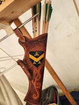 Leather Quiver Pattern - PDF SVG Laser | Dark Horse Workshop