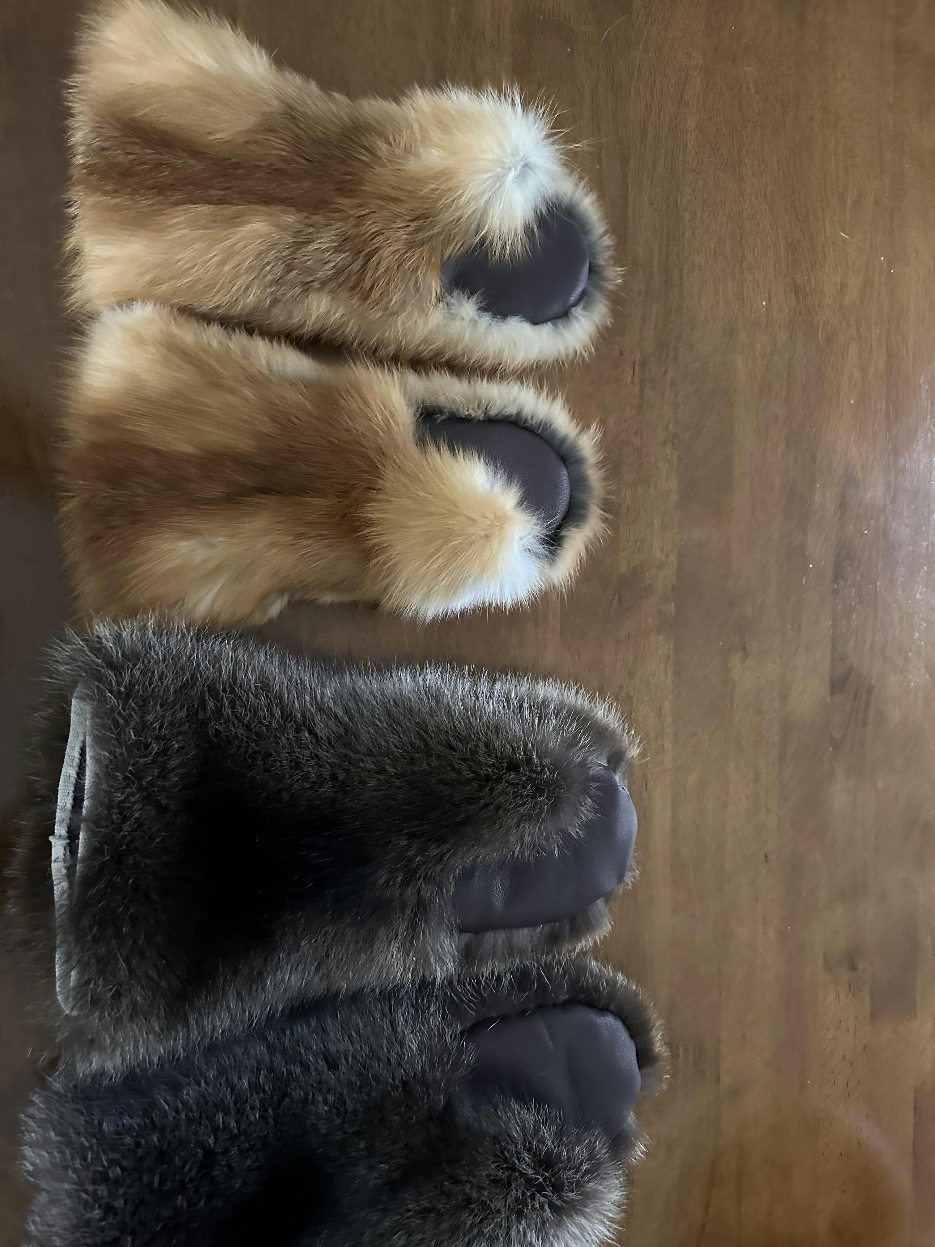 PDF Fur Gauntlet Mitten Pattern and Video Tutorial – Darling Leather ...