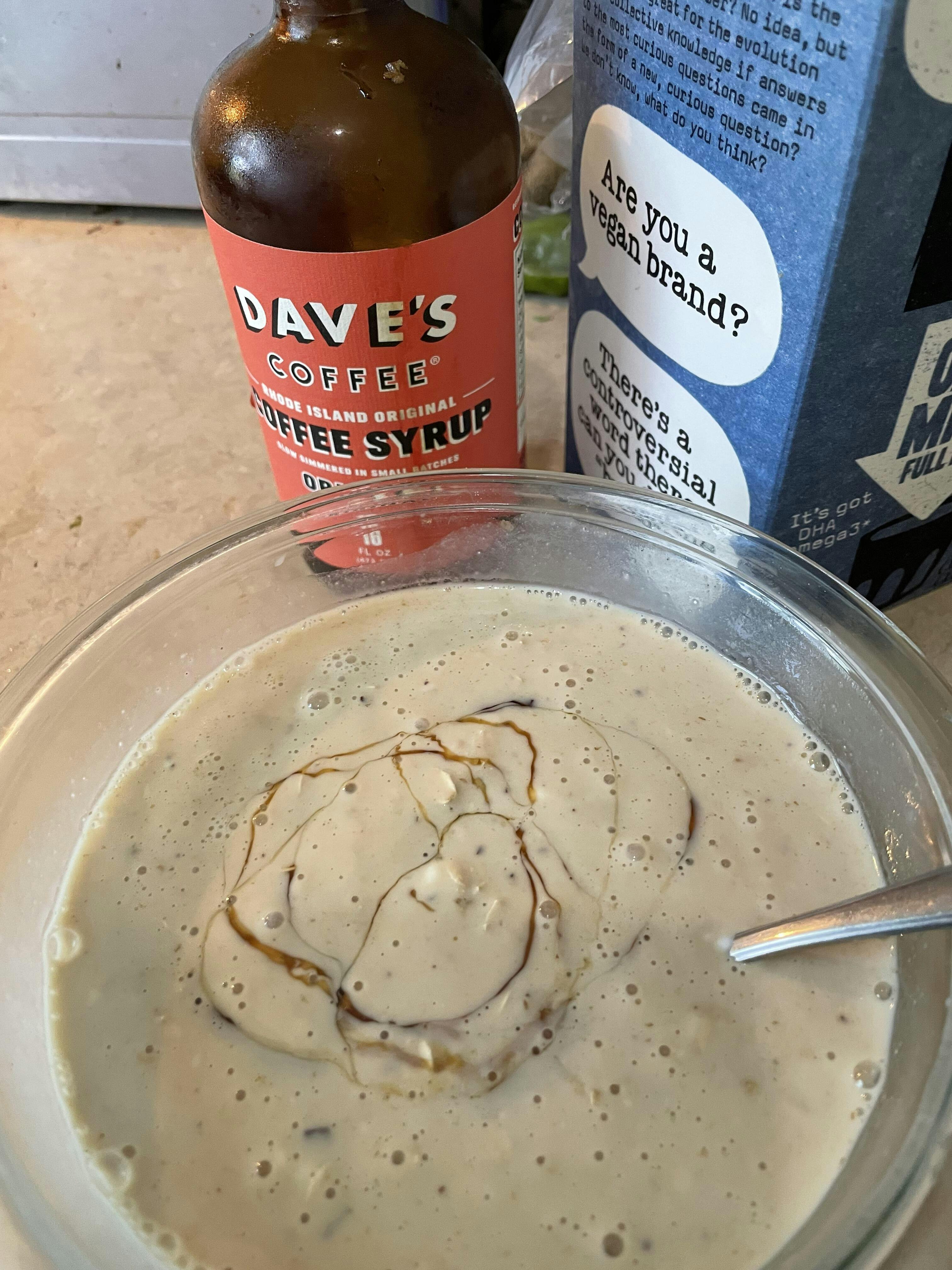 Original Dave's Coffee Milk Syrup - Made In Rhode Island