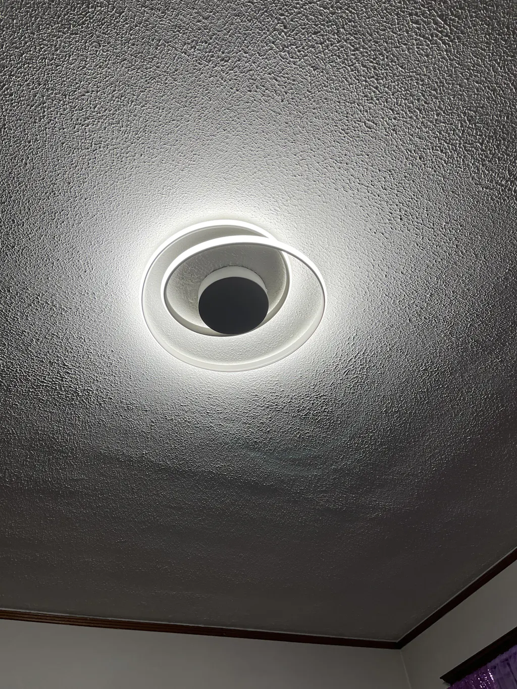Circular Stepless Dimming LED Modern Ceiling Lights Flush Mount ...
