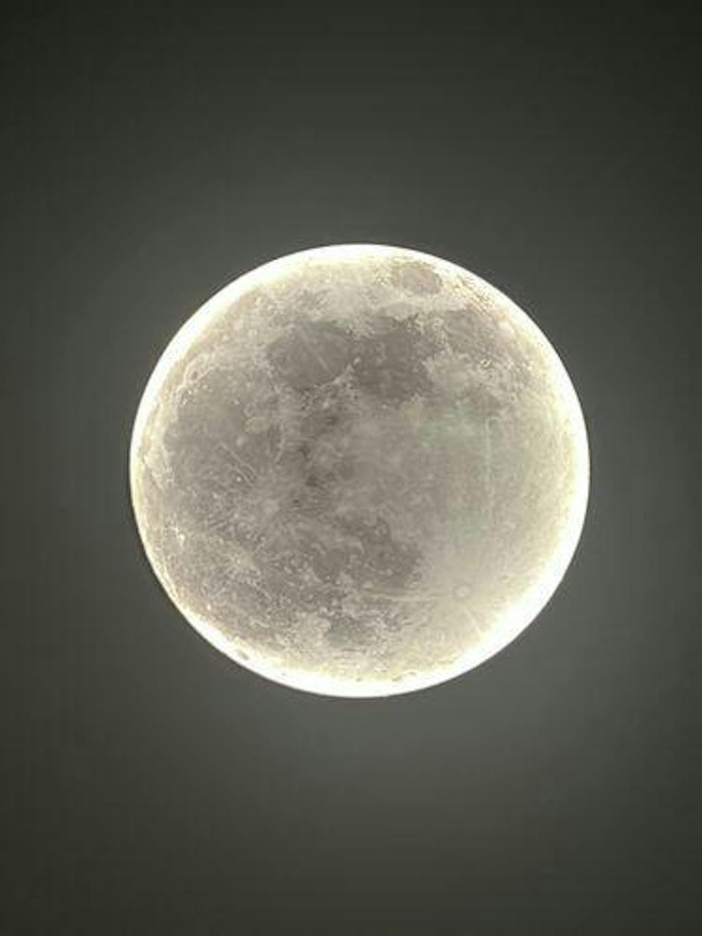 Lunar Moon Dimmable LED Modern Wall Lamp Wall Sconces Lighting Wall ...