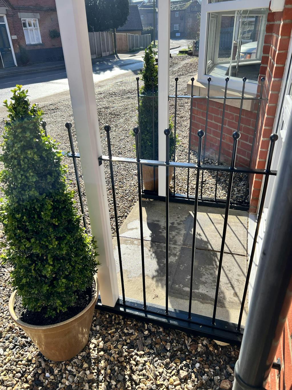 Balliol Ball Top Fence Panel 1860 x 925mm