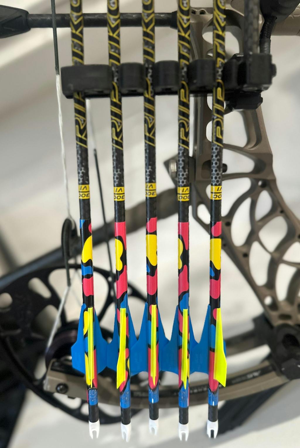 Candy Camo Arrow Wrap - DCA Custom Arrows