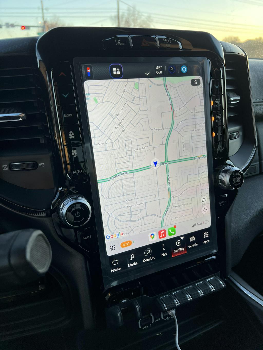 2019-2021 RAM 1500 UBQ Uconnect 5 Upgrade kit with 12-inch Touchscreen ...