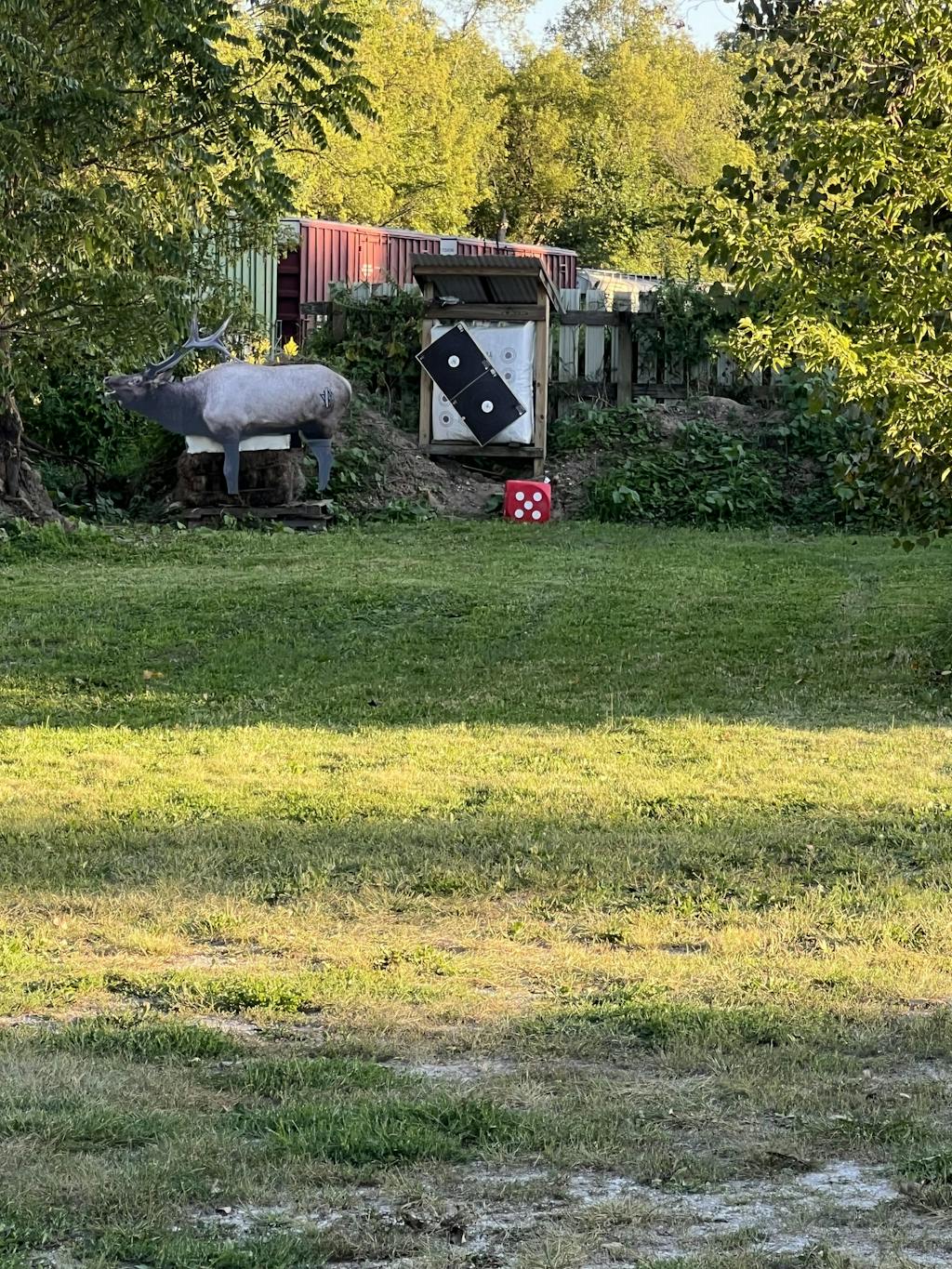 2D Bull Elk Broadside Target