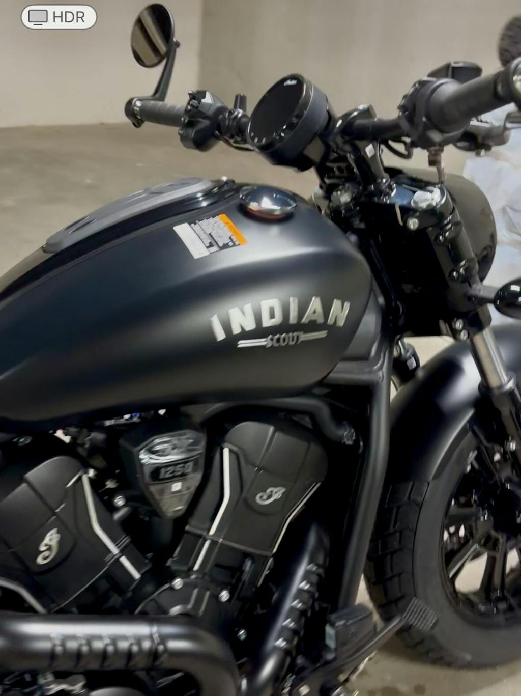 Zero Drag Bar - MATTE BLACK - Indian Scout/Scout Bobber/Scout Rogue ...