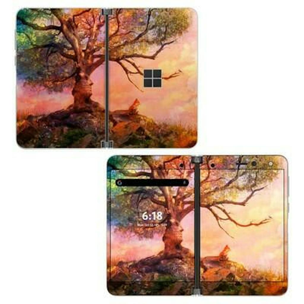 Solid State White - Microsoft Surface Duo Skin