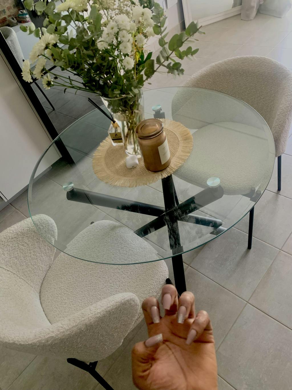 Decofurn | Phoebe Fabric Dining Chair | R1439 Save 20% – Decofurn Furniture