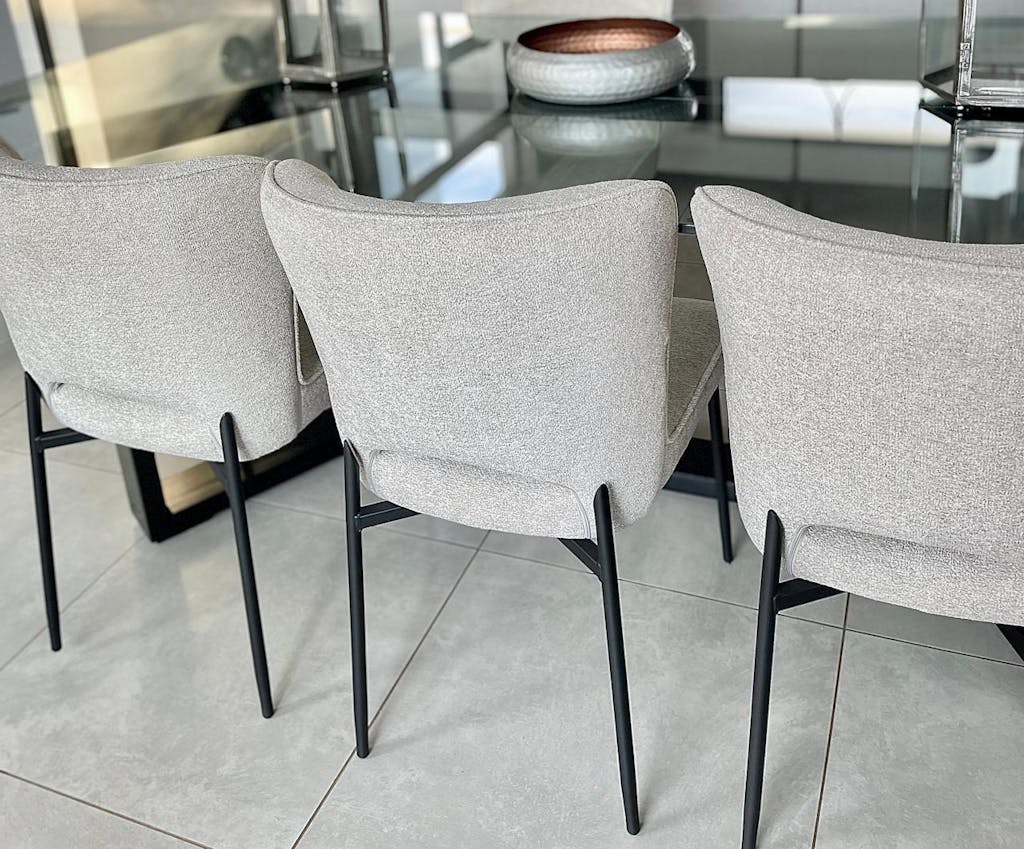 Decofurn | Modena Fabric Dining Chair | R1499 Save 20% – Decofurn Furniture