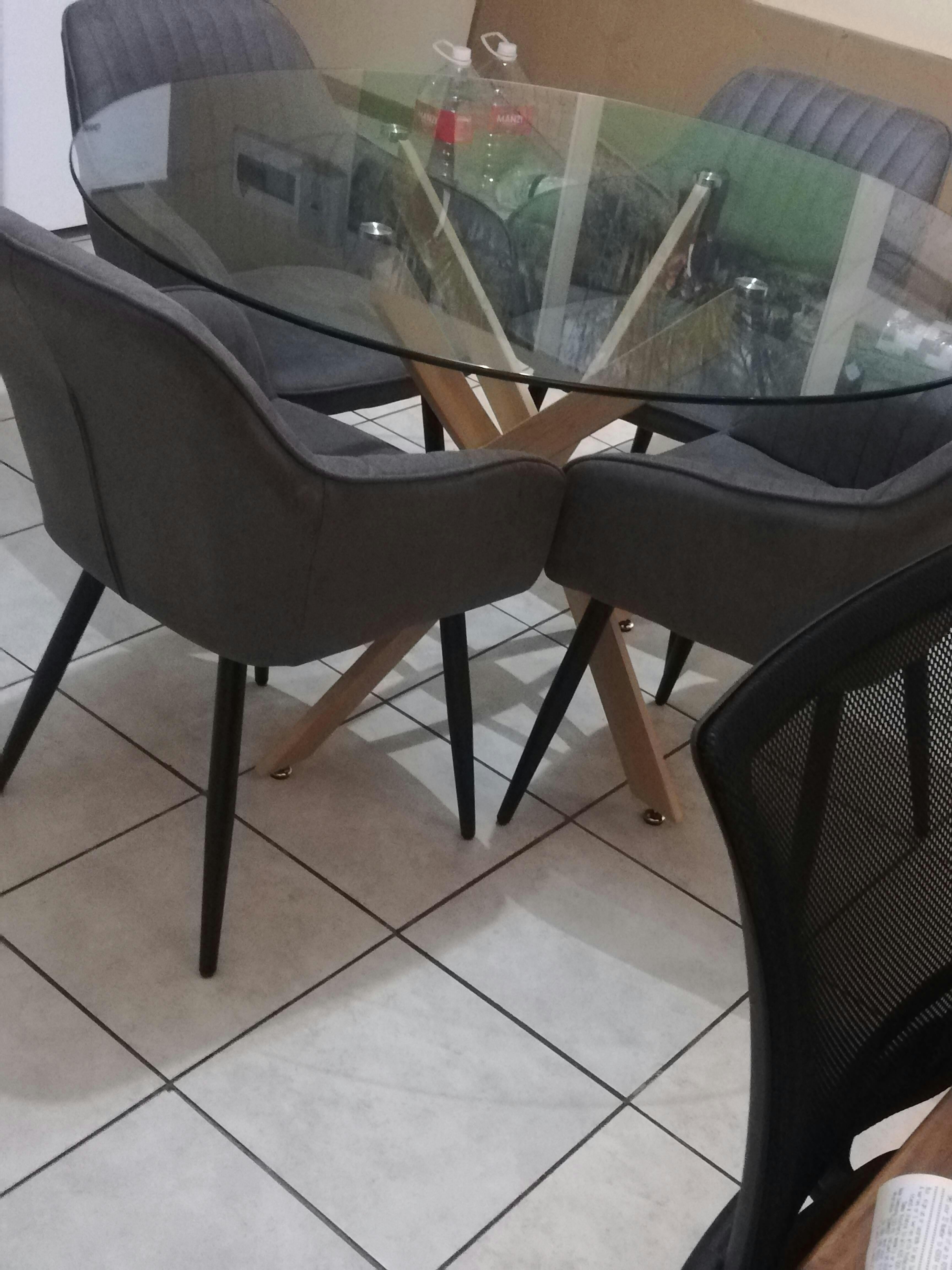 Decofurn | Rocco Fabric Dining Chair – Decofurn Furniture