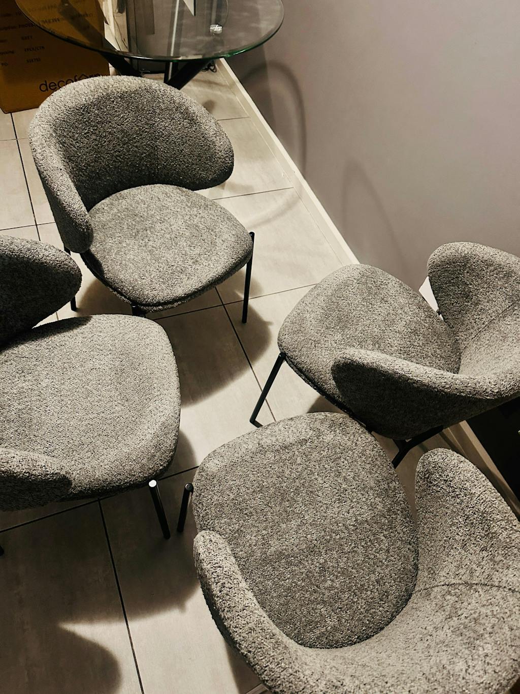 Decofurn | Phoebe Fabric Dining Chair – Decofurn Furniture