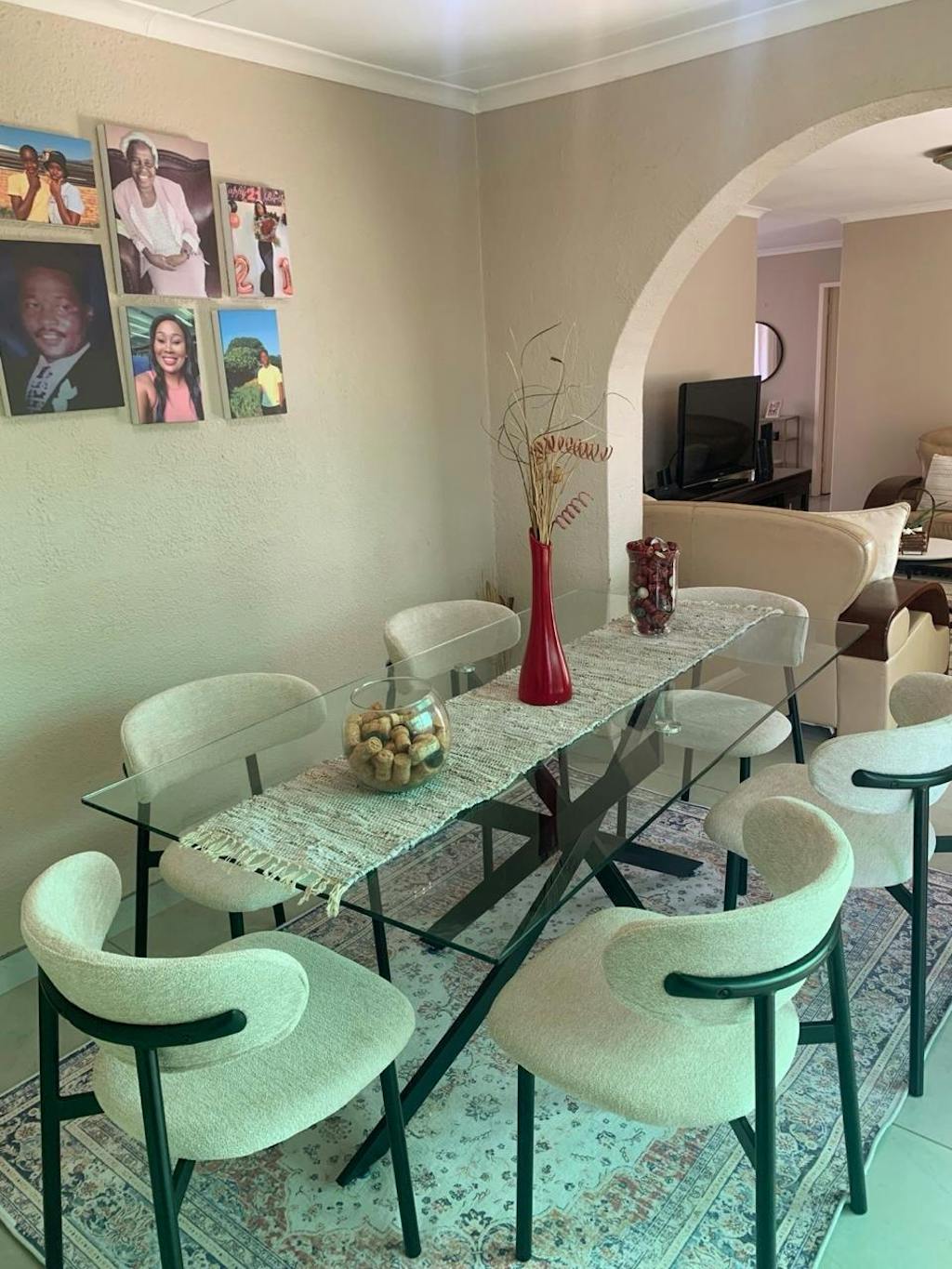 Decofurn | Cam 180x90cm Glass Top Dining Table | R2199 Save – Decofurn ...