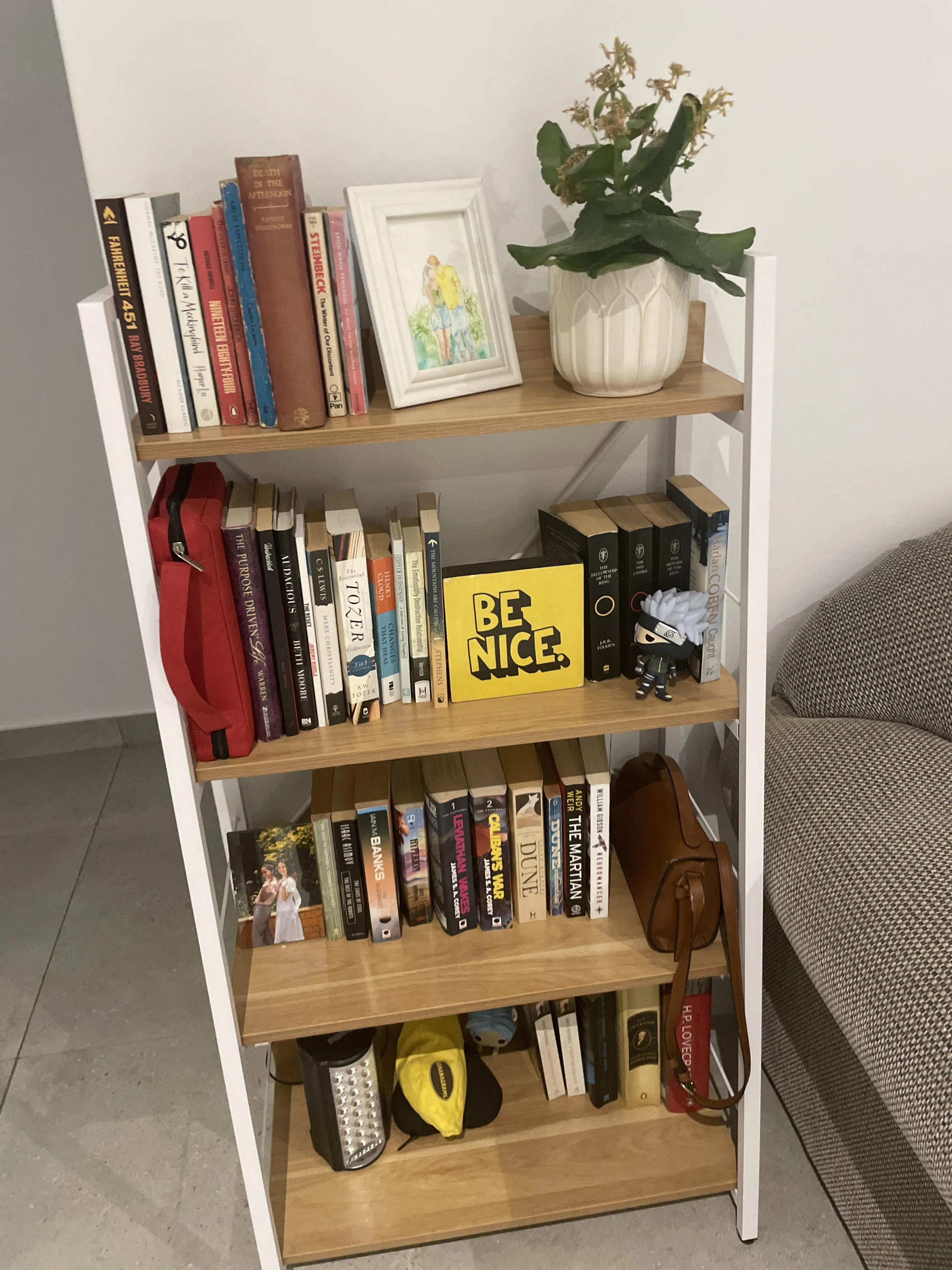 Decofurn | Omega 4 Shelf Unit – Decofurn Furniture