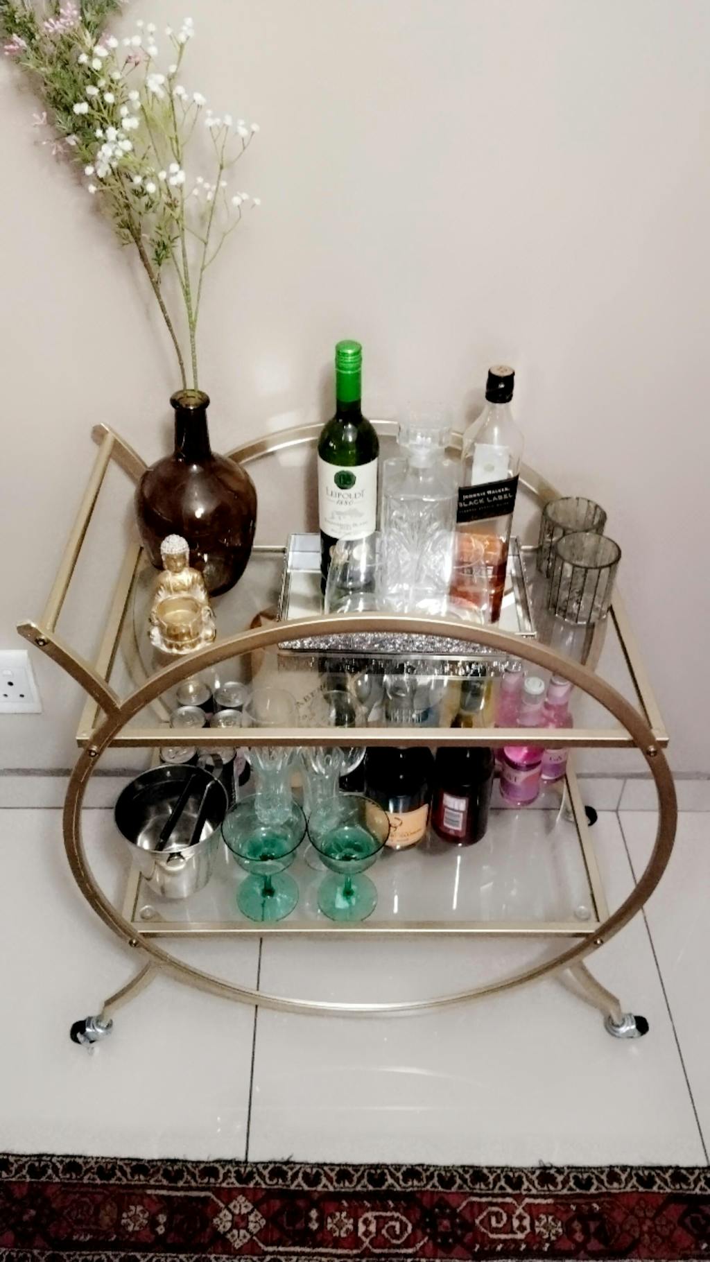 Decofurn | Kian Bar Trolley | R899 Save 10% – Decofurn Furniture