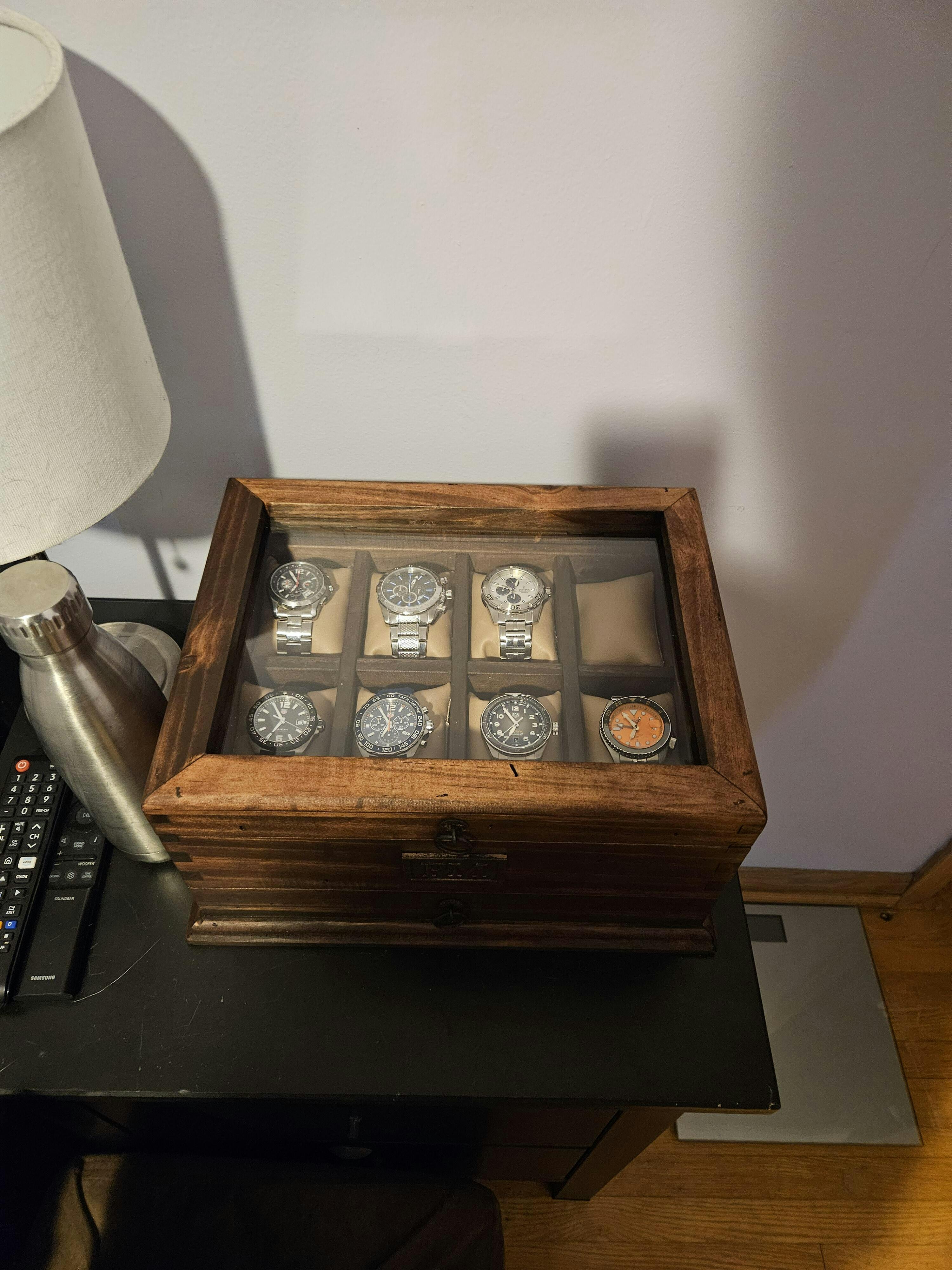 Watch Box for 8 Watches with Drawer | Deferichs