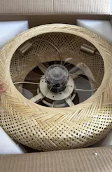 Bamboo Ceiling Fan With Light – Dekoorlight