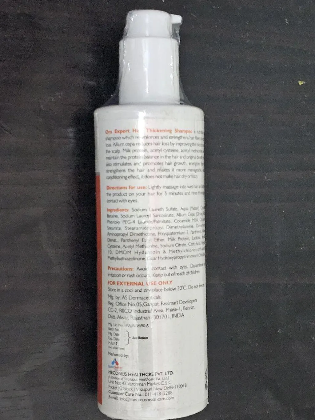Ora Expert (TH) Hair Thickening Shampoo – DelMeds.com