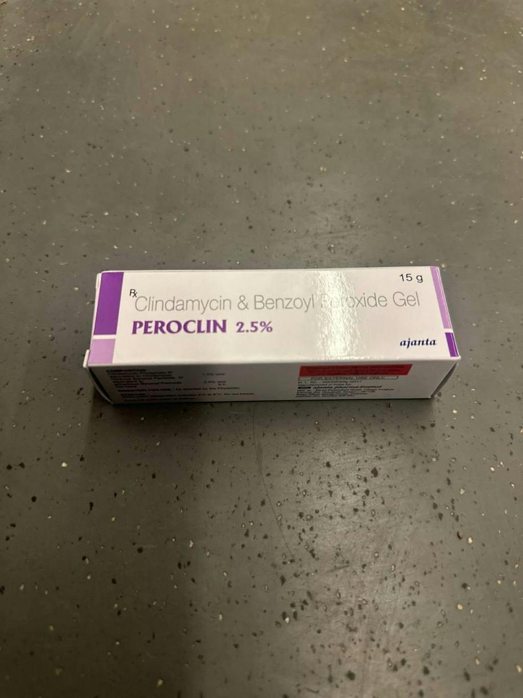 Peroclin 2.5% Gel – DelMeds.com