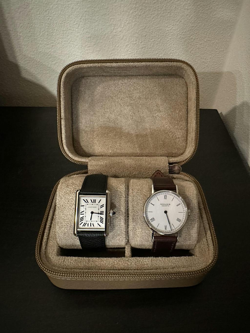 Zip Box (Two) - Brown/Light Brown – Delugs