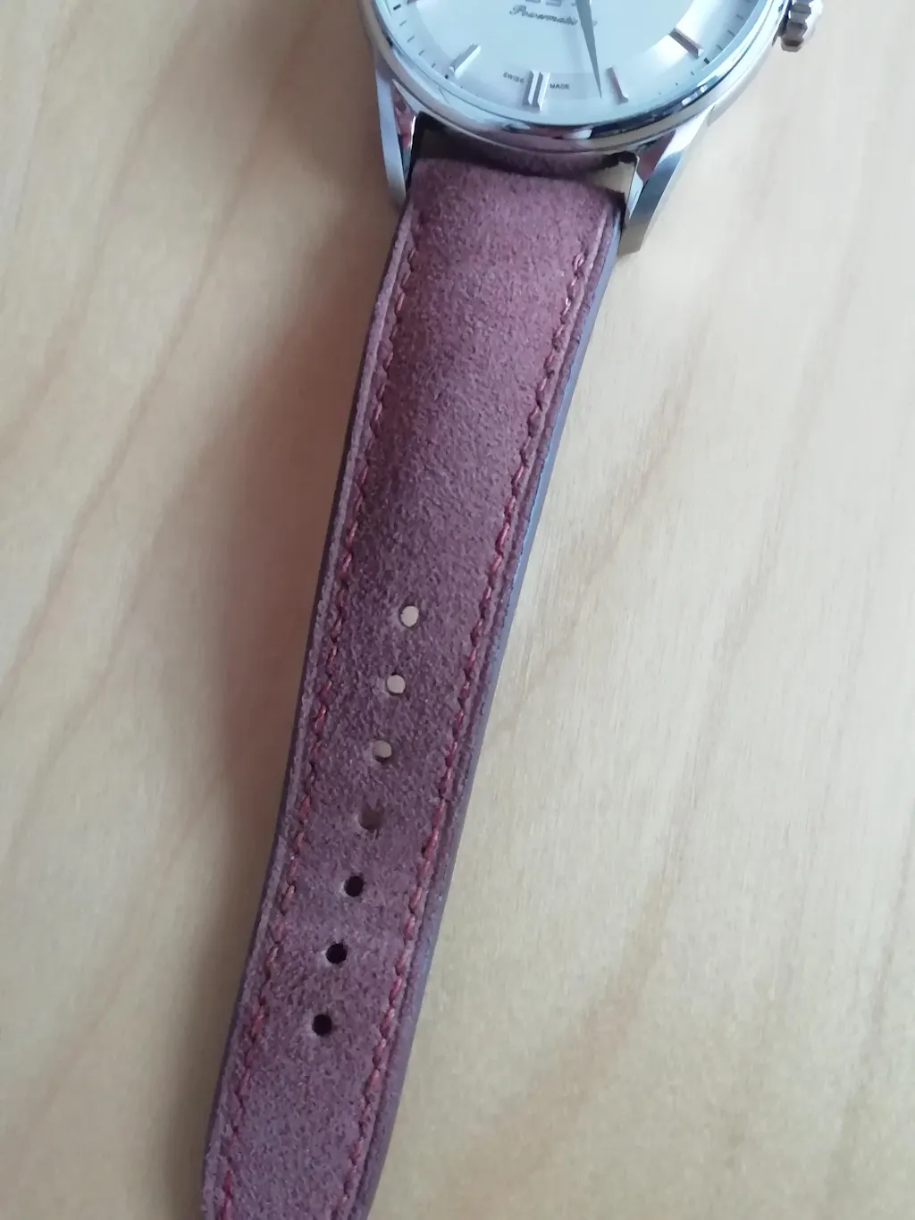 Brown Alcantara Signature "Teddy Bear" Strap – Delugs