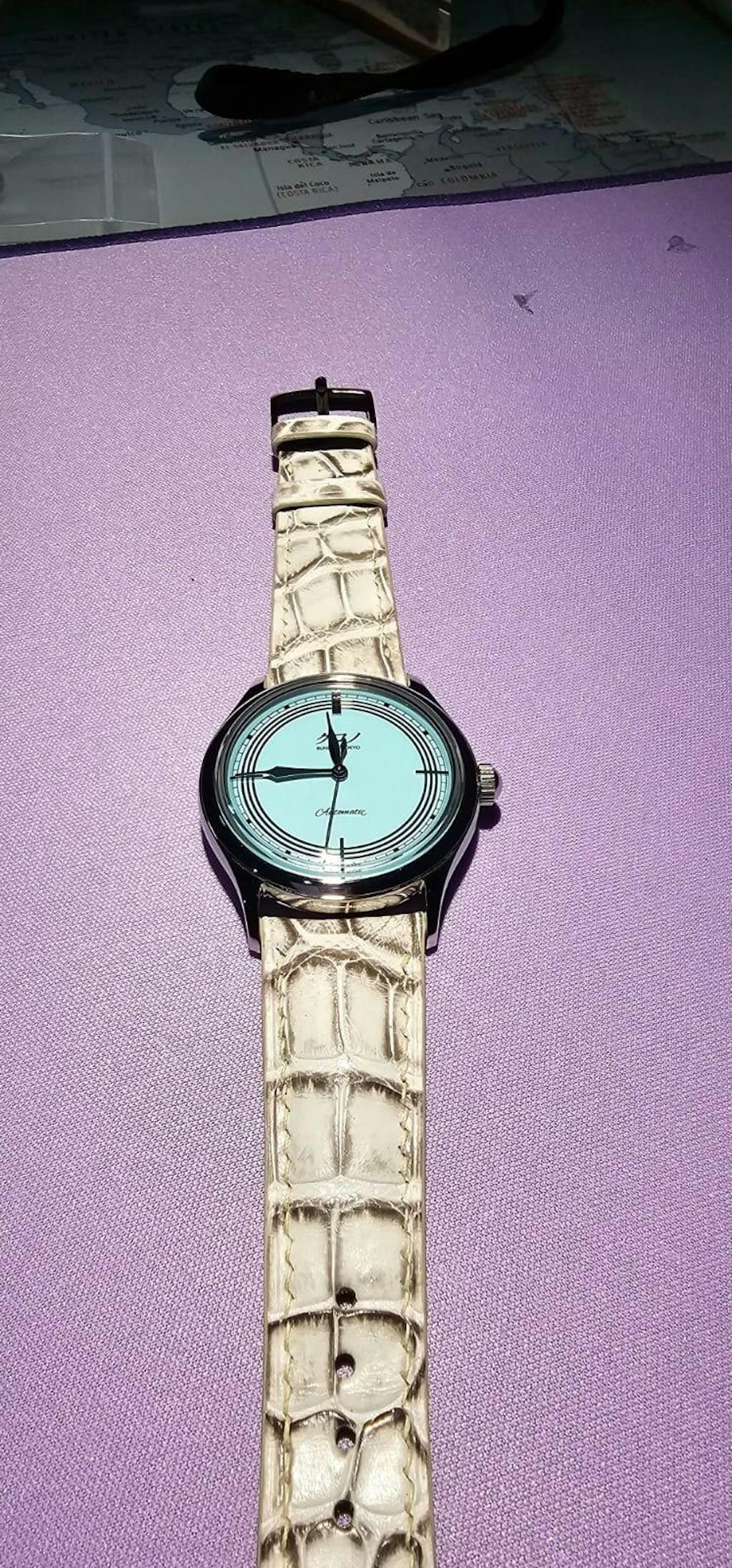 Matte Himalayan Alligator Signature (Curved) Strap – Delugs