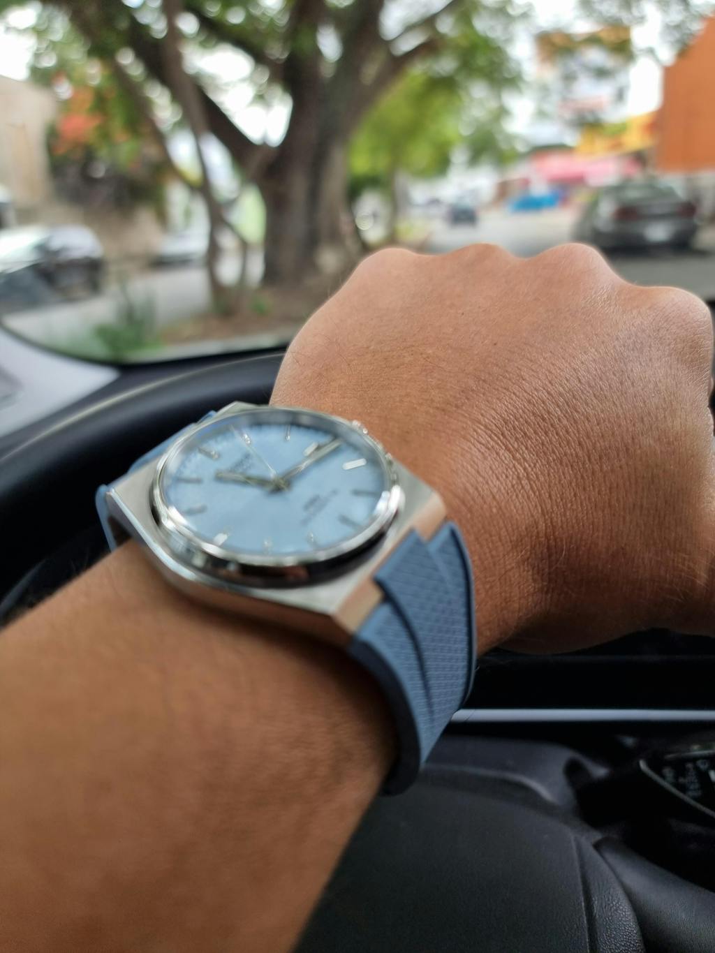 Baby Blue CTS Rubber Strap for Tissot PRX – Delugs