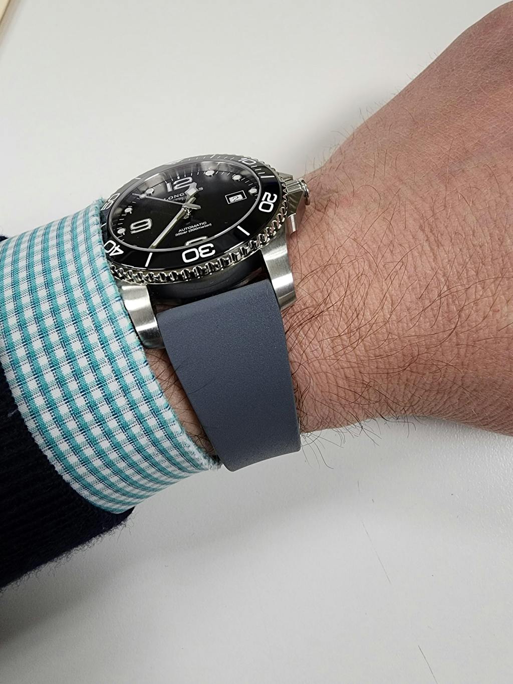 Grey Rubber CTS Strap – Delugs