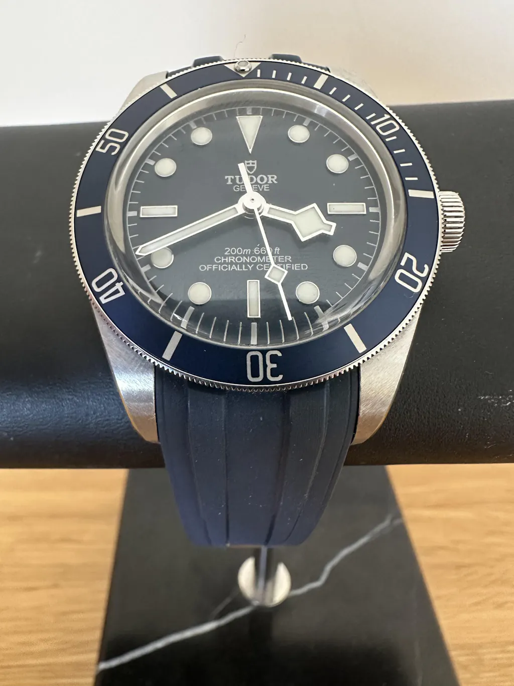 Navy CTS Rubber Strap for Tudor BB58 – Delugs