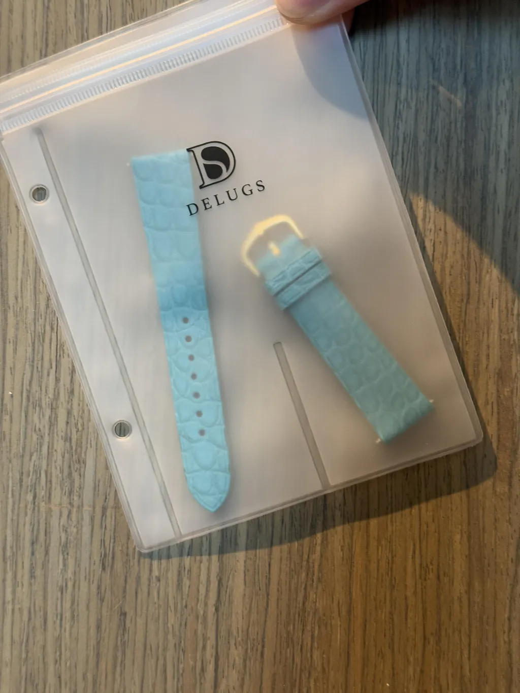 Matte Turquoise Alligator Flank Stitchless Strap - Handcrafted Leather ...