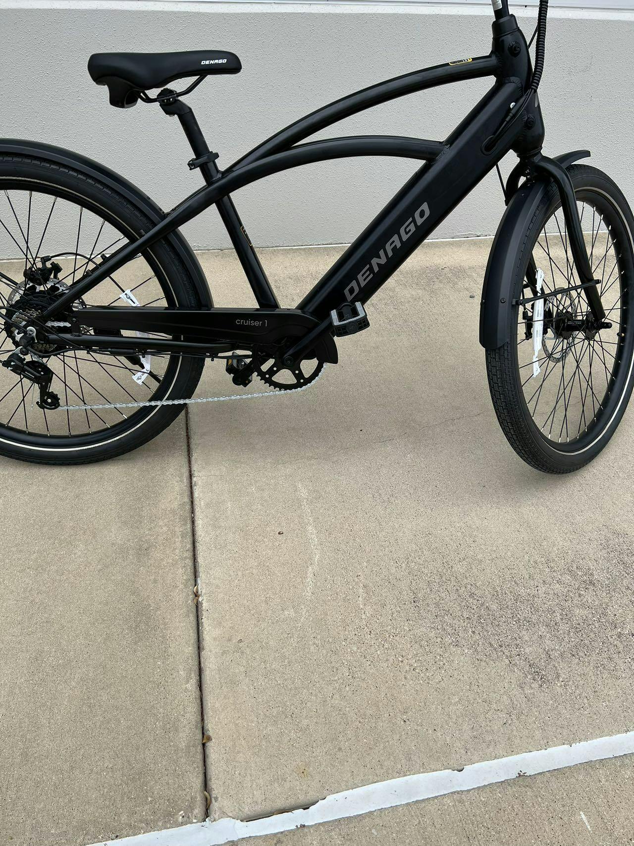 Denago Cruiser 1 Step Thru eBike | 50 Miles LG Battery Electric Bikes ...