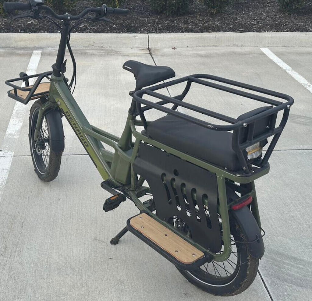 Denago Compact Cargo 1 eBike | All Weather Dual Battery Cargo Utility ...
