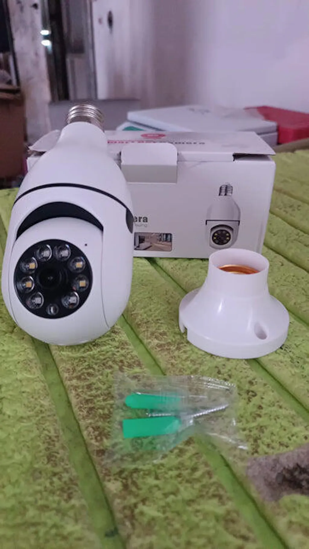V380 Pro Fisheye 360 Degree Panoramic Wireless WiFi IP CCTV Security